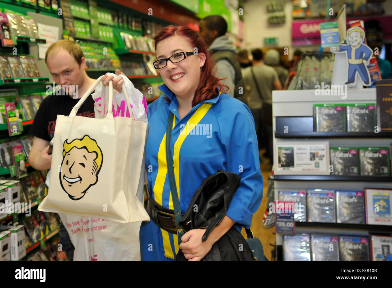 'Fallout 4' video game launch at the GAME store in the Bullring ...