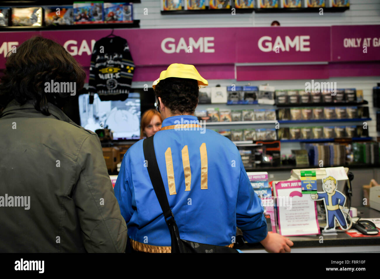 'Fallout 4' video game launch at the GAME store in the Bullring ...