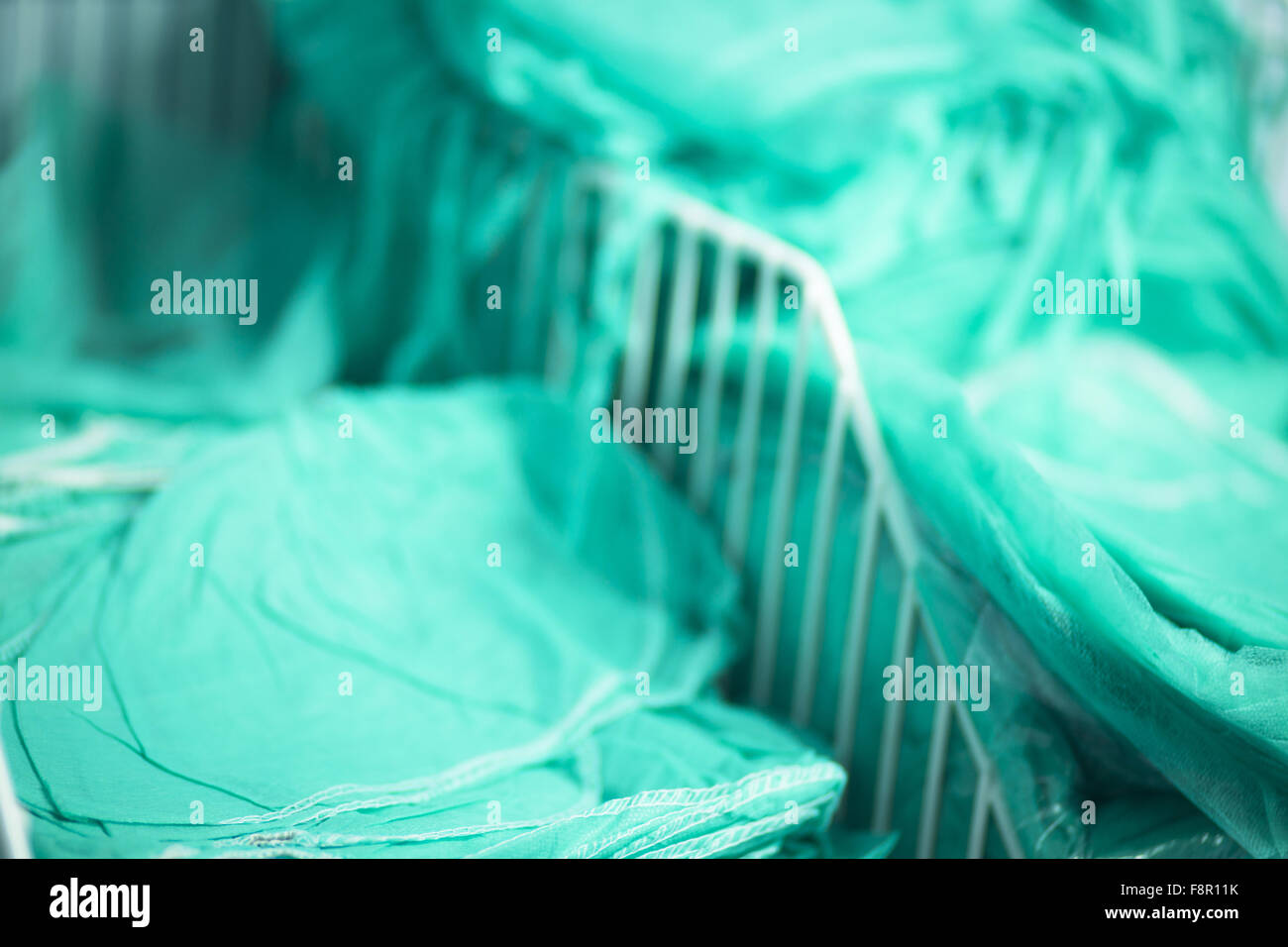 Hospital emergency surgery operating room masks and uniform tunics ...