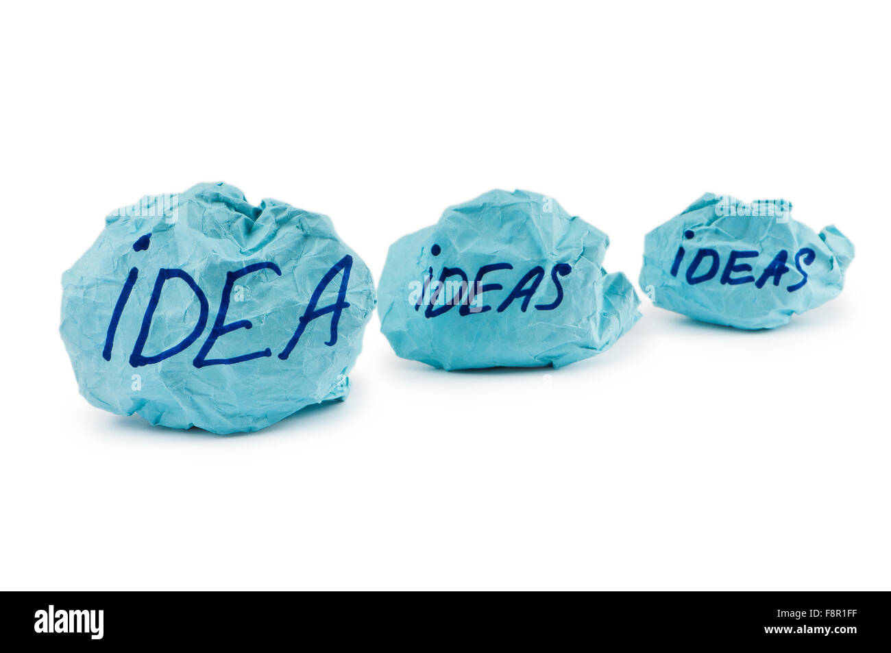 Rejected idea concept with paper Stock Photo - Alamy