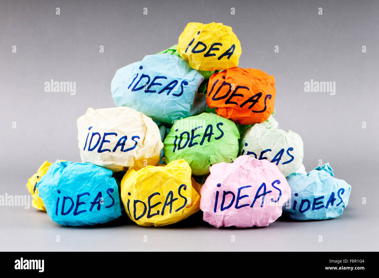 Rejected idea concept with paper Stock Photo - Alamy