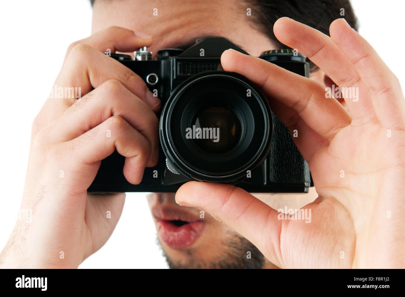 Photographer with the digital camera Stock Photo - Alamy