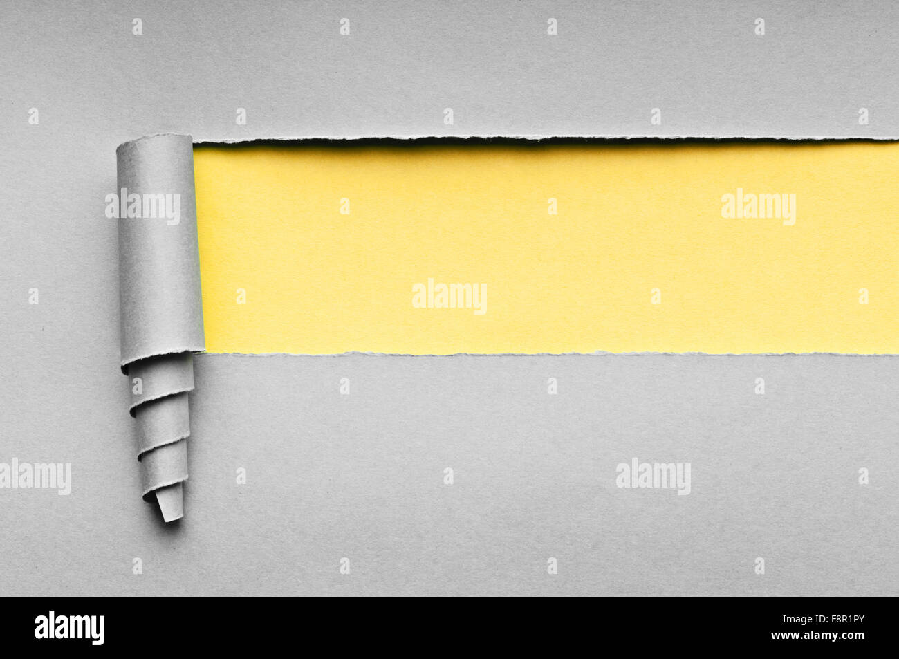 Torn paper with space for your message Stock Photo - Alamy