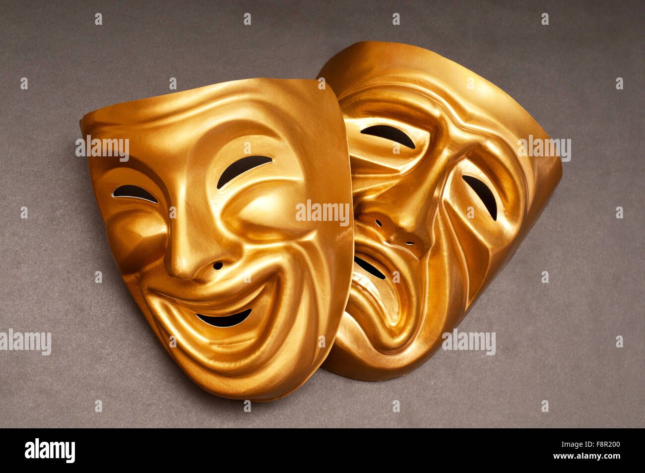 Masks with the theatre concept Stock Photo - Alamy