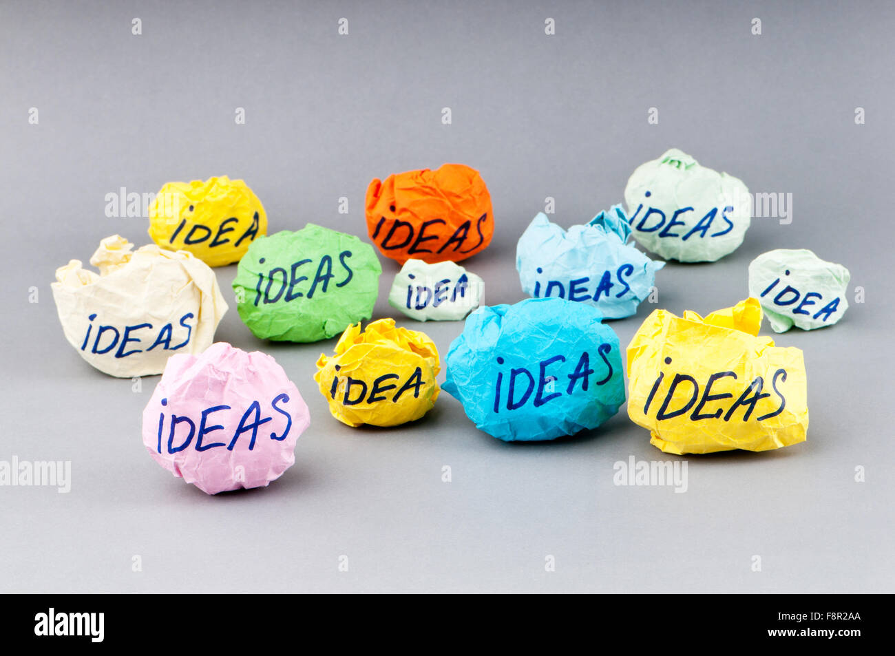 Rejected idea concept with paper Stock Photo - Alamy