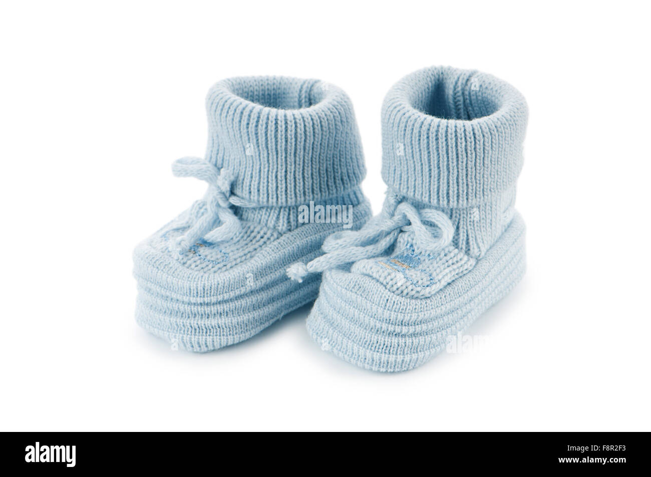 Woven baby shoes isolated on white background Stock Photo - Alamy