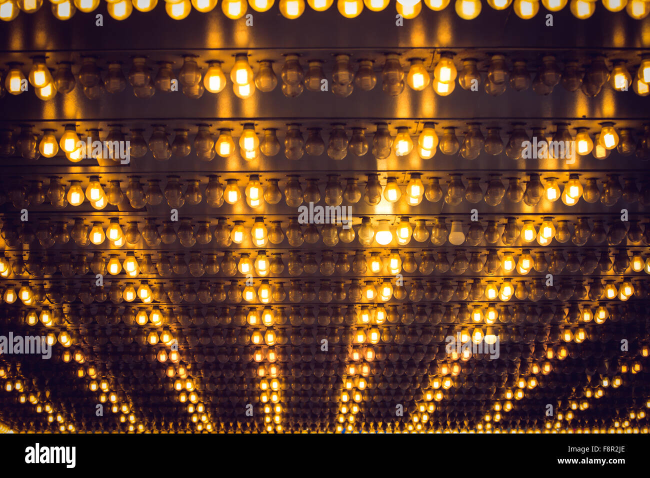 Old lit light bulbs hi-res stock photography and images - Alamy