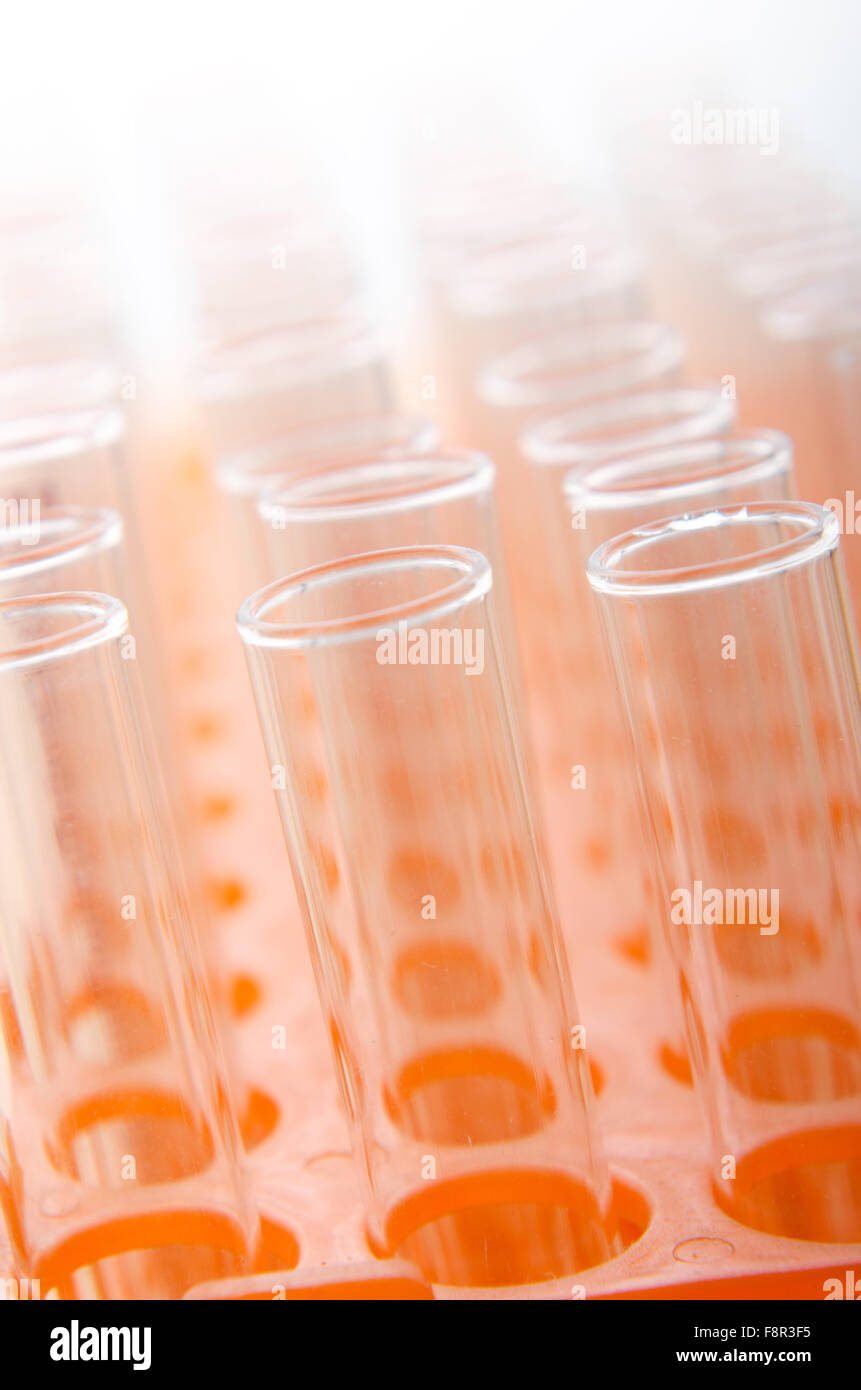 Laboratory concept with glass tubing Stock Photo - Alamy