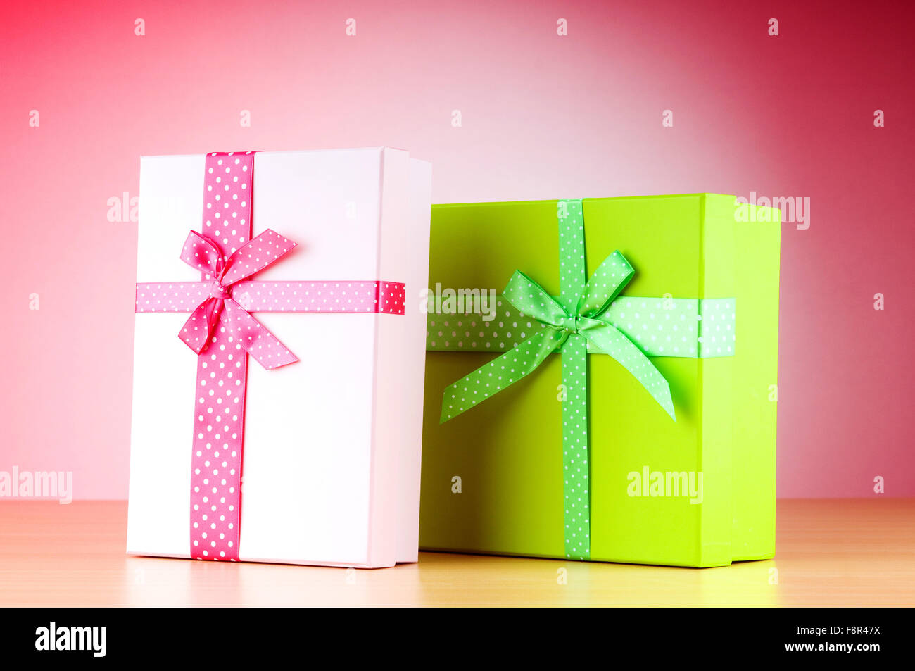 Celebration concept with gift boxes Stock Photo - Alamy