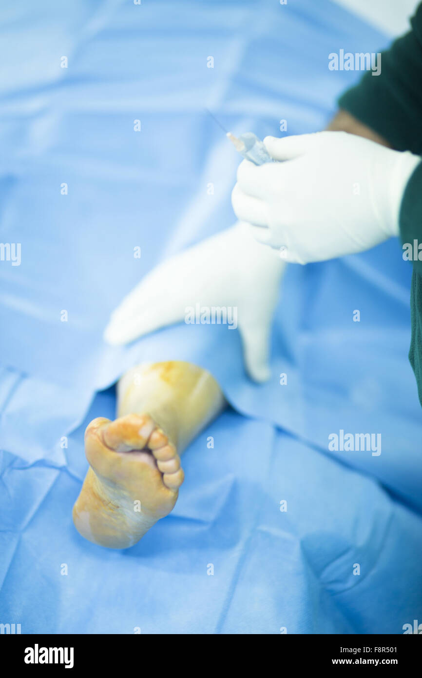 Hospital emergency orthopedics and traumatology surgery operating room ...