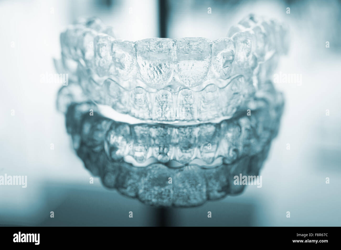 Invisible dental teeth brackets tooth aligners plastic braces dentistry ...