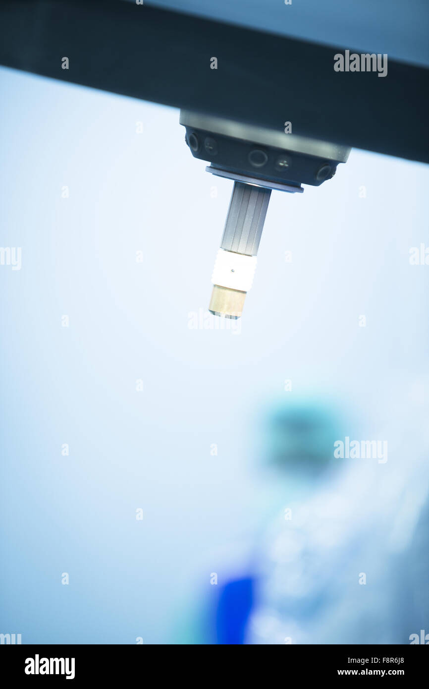 Hospital emergency surgery operating room medical clinic light Stock ...