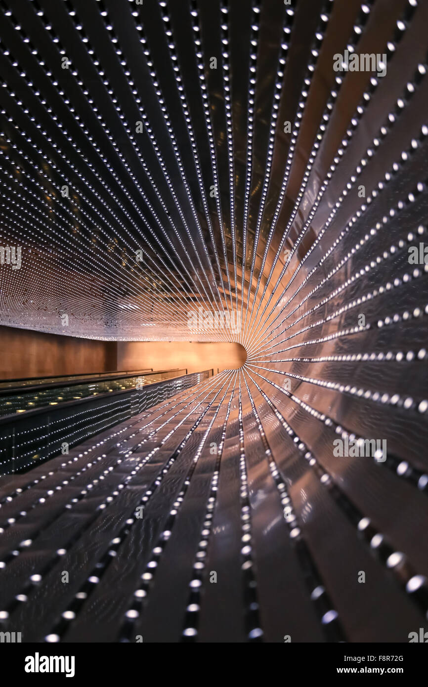 National Gallery of Art Moving Walkway and Multiverse Light Sculpture ...