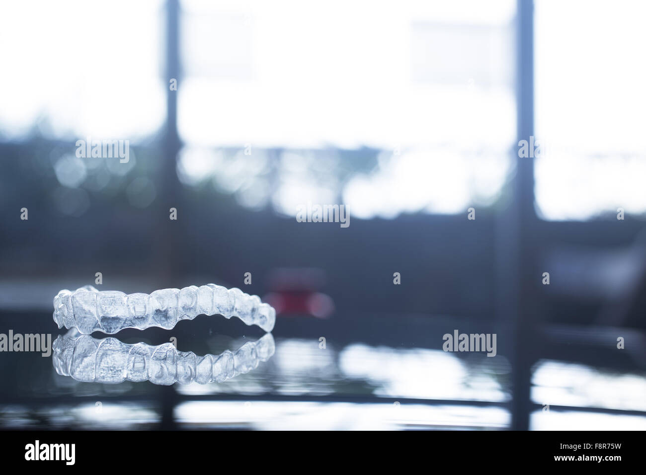 Invisible dental teeth brackets tooth aligners plastic braces dentistry ...