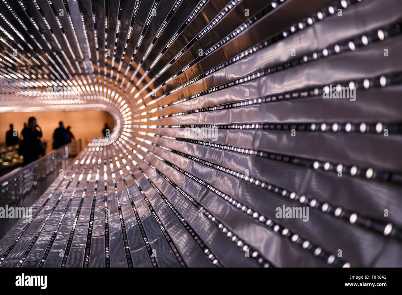 National Gallery of Art Moving Walkway and Multiverse Light Sculpture ...