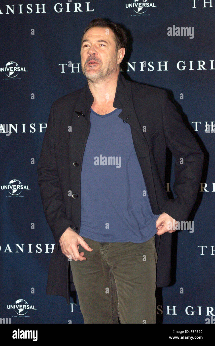 Berlin, Germany. 10th Dec, 2015. German Actor Sebastian Koch at the ...