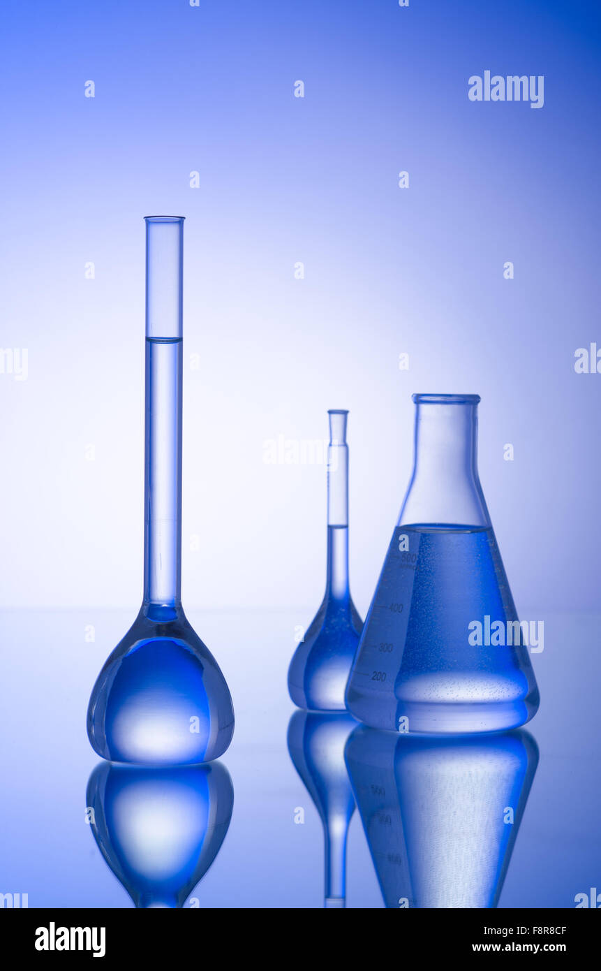 Chemical laboratory and tubing Stock Photo - Alamy