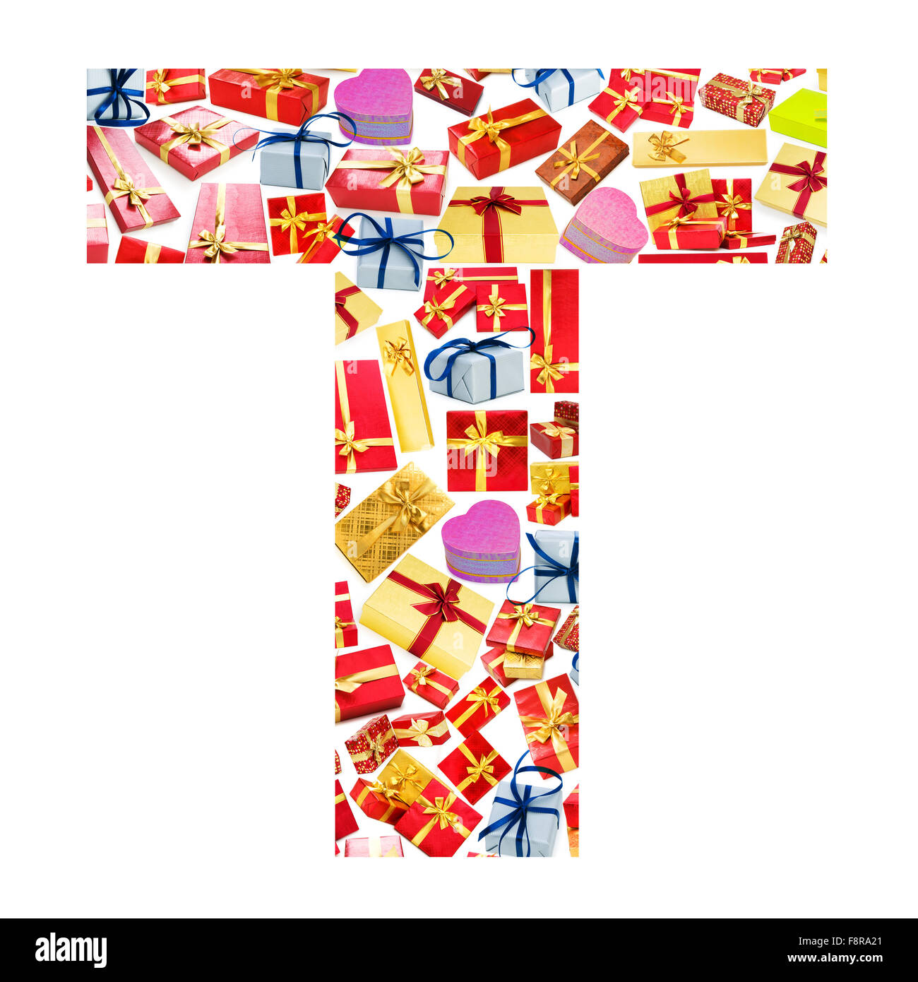 Christmas alphabet letter t hi-res stock photography and images - Alamy