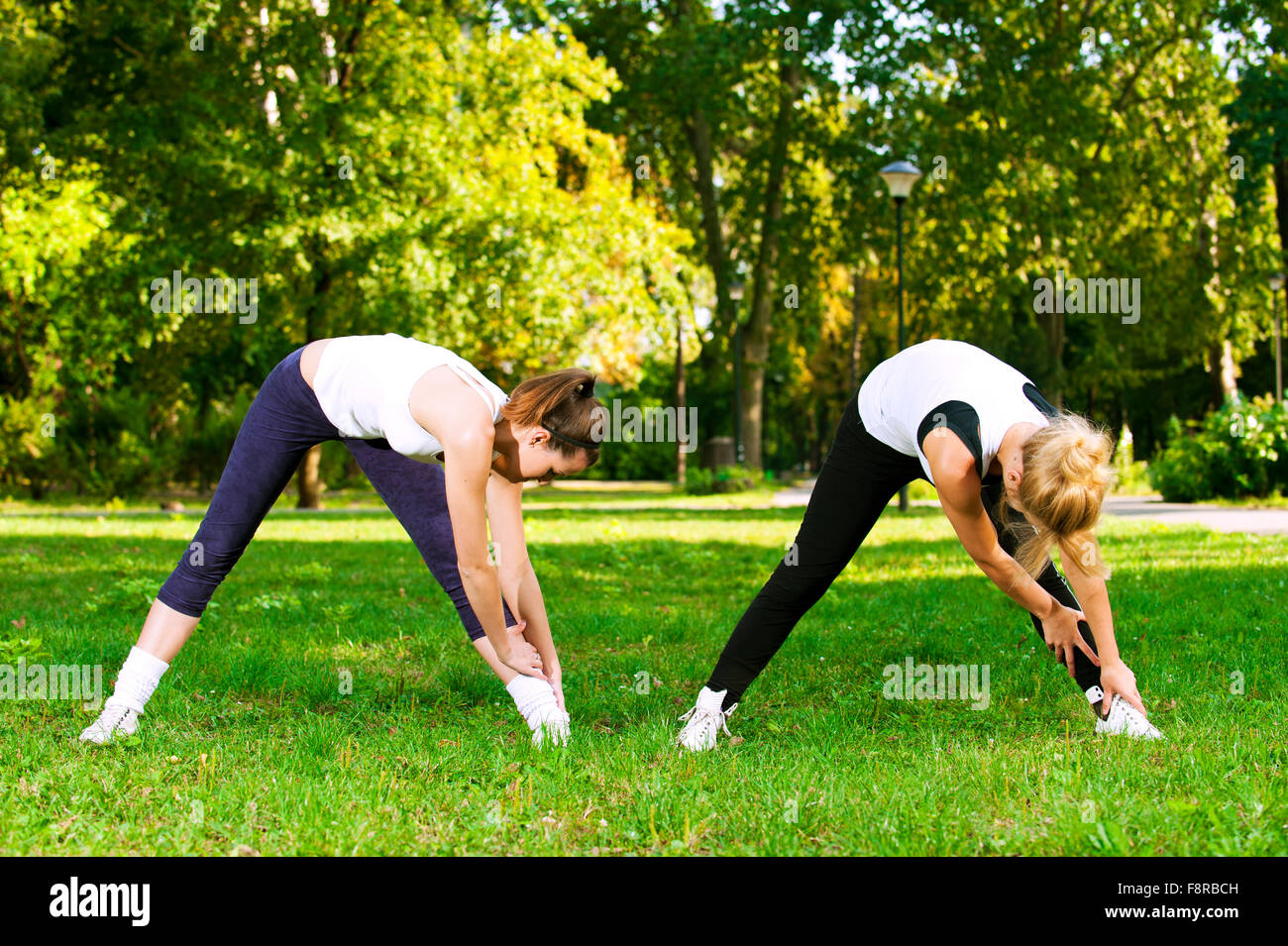 recreational exercise in nature, fresh air Stock Photo - Alamy