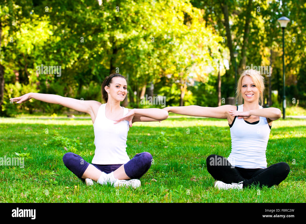 recreational exercise in nature, fresh air Stock Photo - Alamy