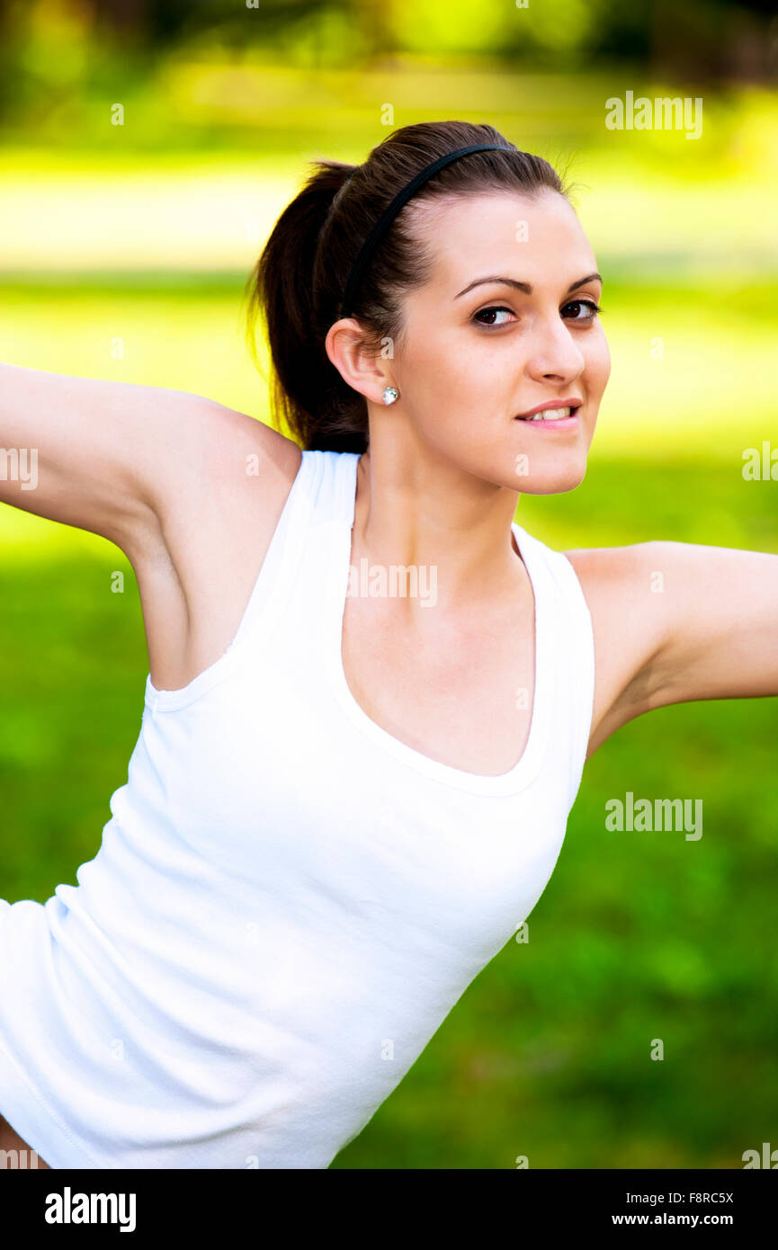 recreational exercise in nature, fresh air Stock Photo - Alamy