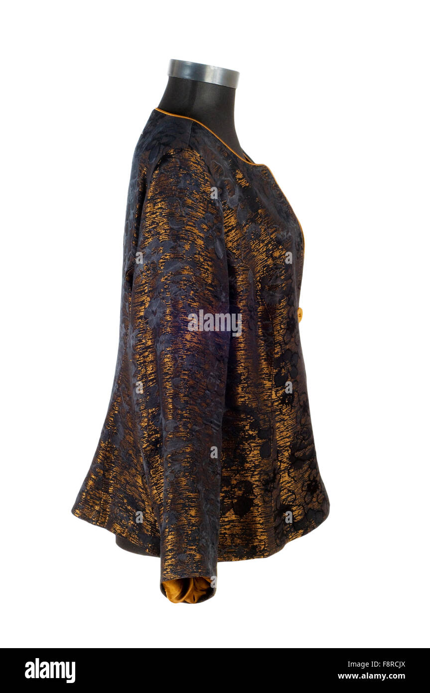Stylish jacket isolated on the white background Stock Photo - Alamy