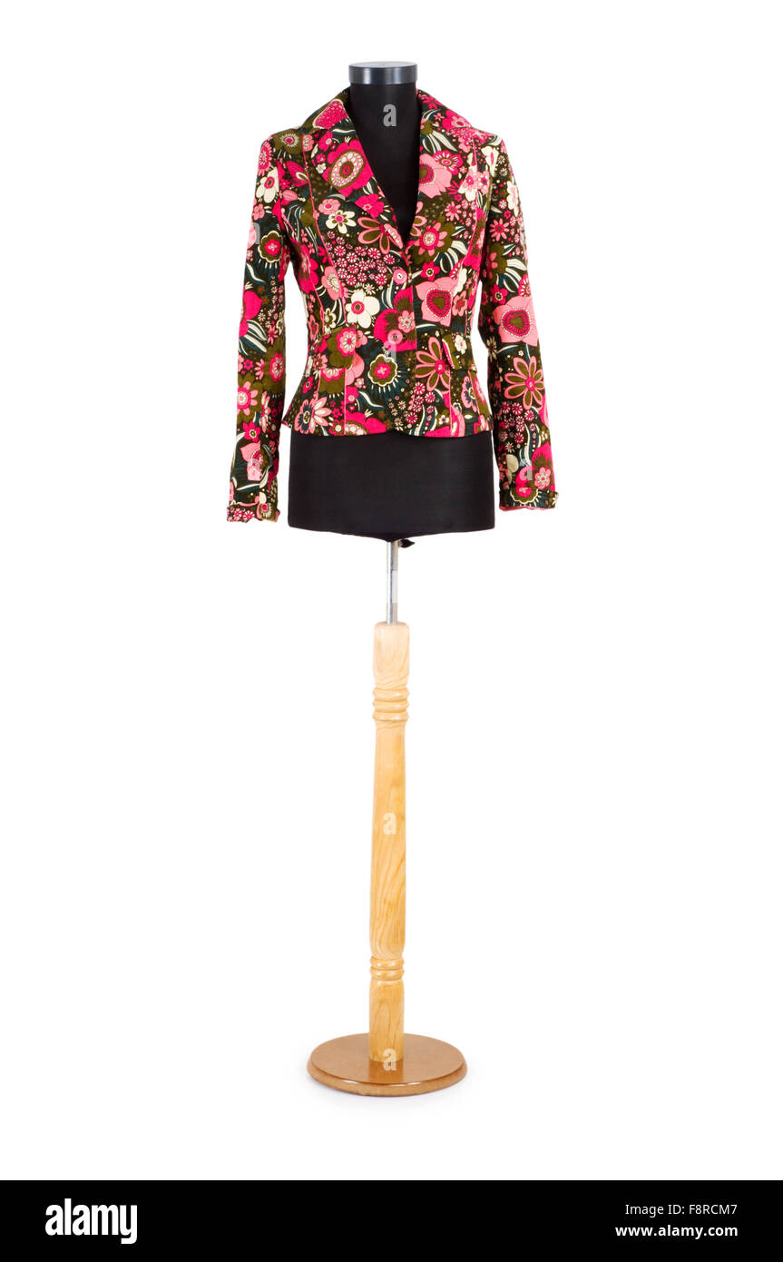 Stylish jacket isolated on the white background Stock Photo - Alamy