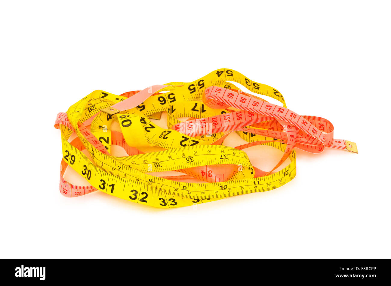 Two meters isolated on the white background Stock Photo - Alamy