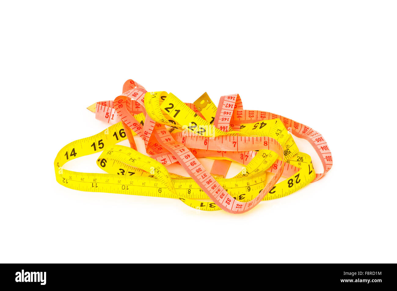 Two meters isolated on the white background Stock Photo - Alamy