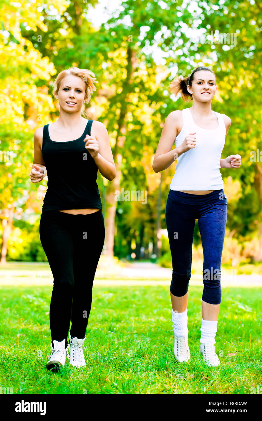 recreational jogging in nature in the open air Stock Photo - Alamy