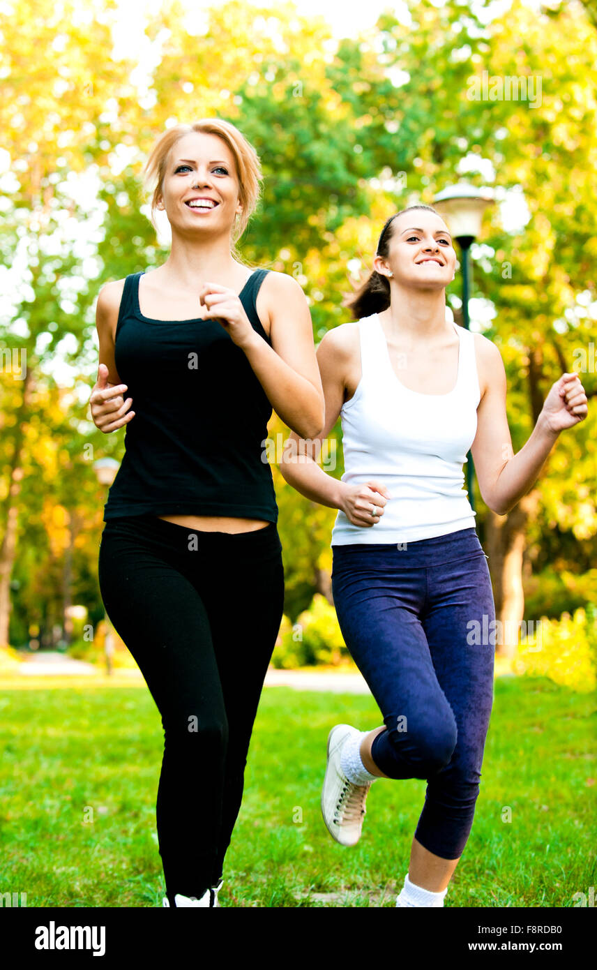 recreational jogging in nature in the open air Stock Photo - Alamy