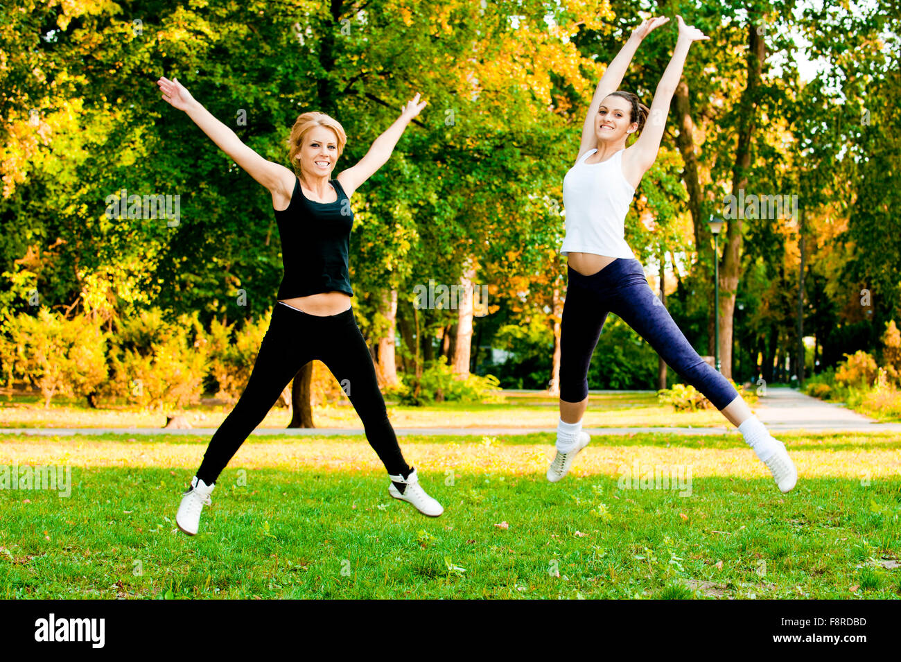 recreational exercise in nature, fresh air Stock Photo - Alamy