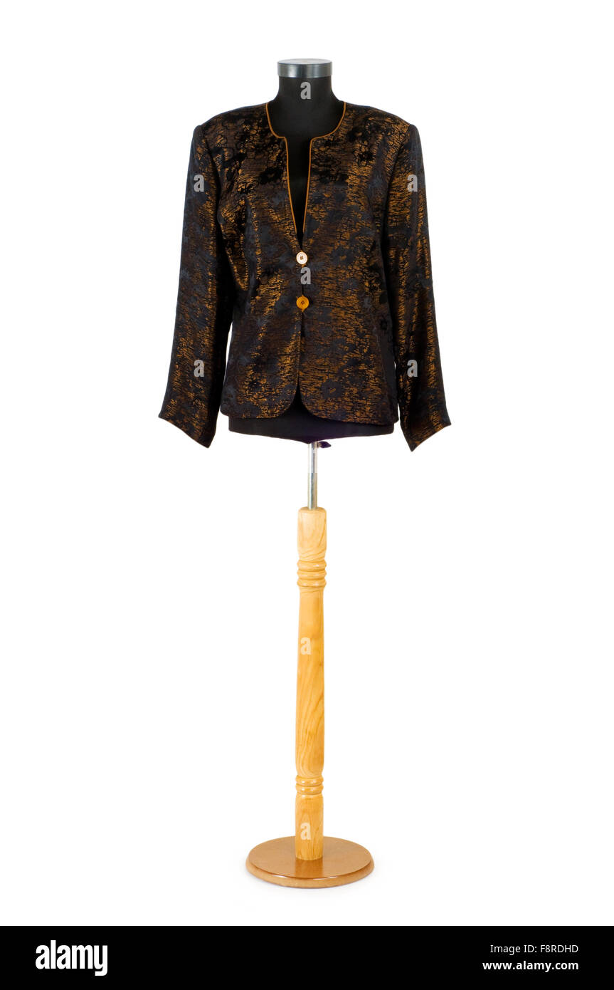 Stylish jacket isolated on the white background Stock Photo - Alamy