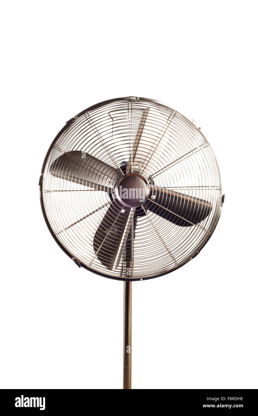 Silver electric fan blowing cold hi-res stock photography and images ...