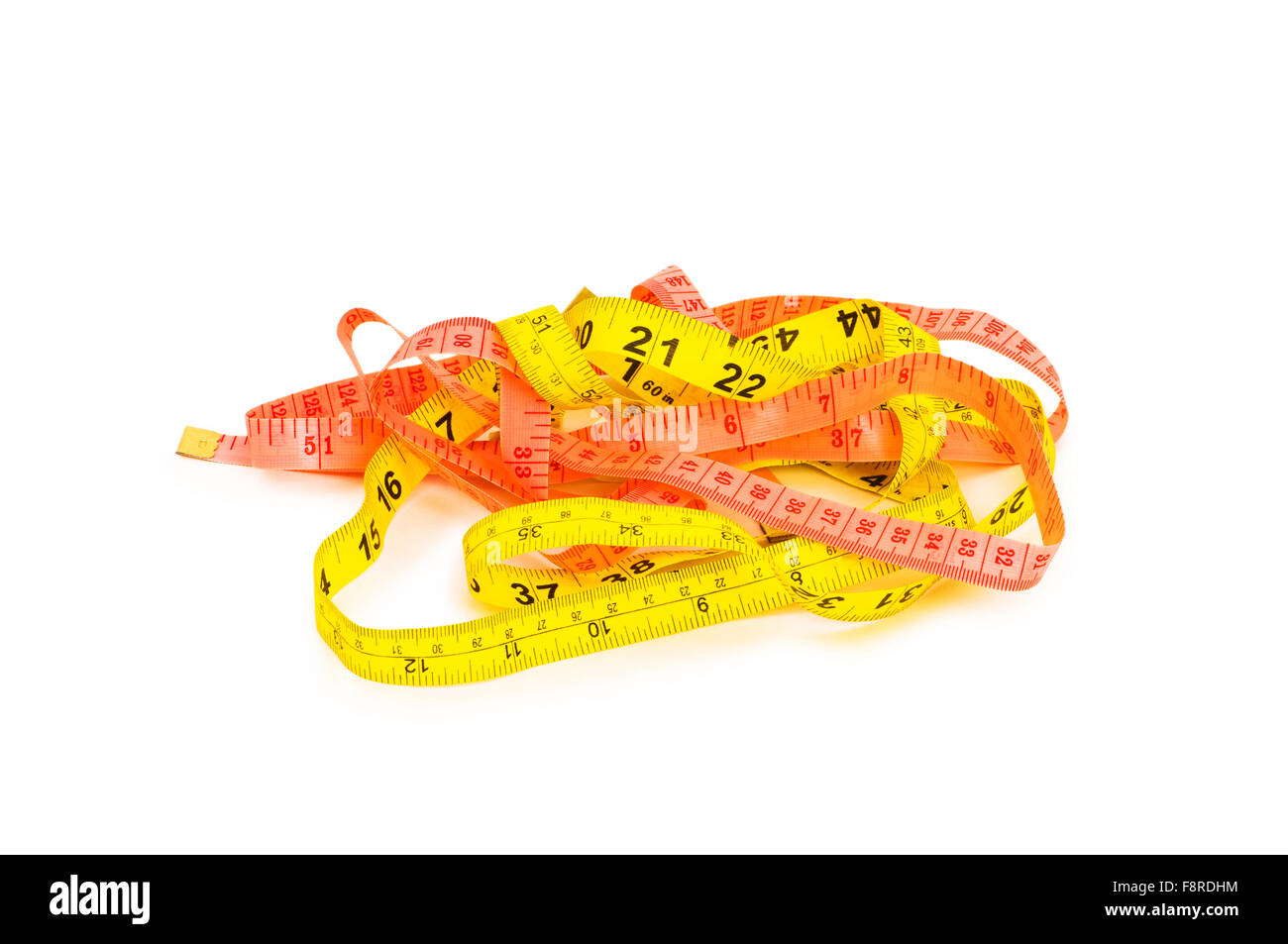 Two meters isolated on the white background Stock Photo - Alamy