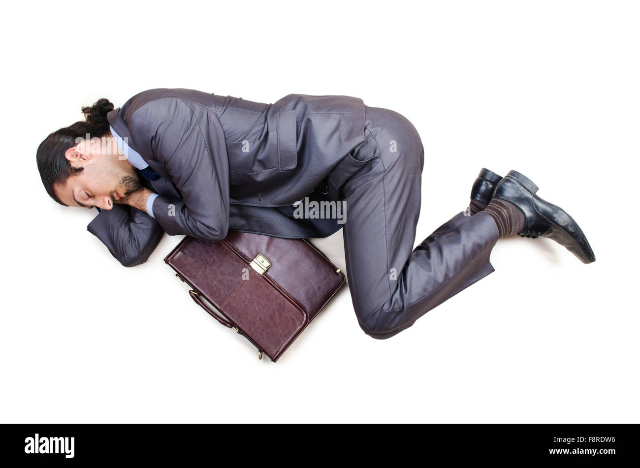 Businessman unconscious on floor hi-res stock photography and images ...