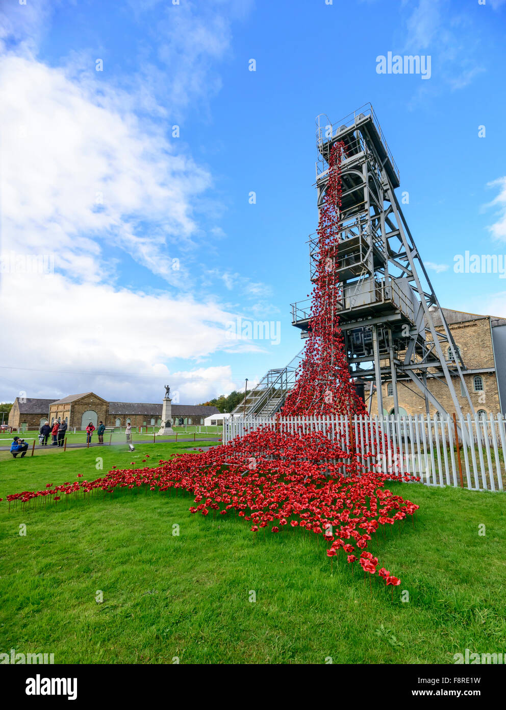 Weeping Window poppy sculpture Stock Photo - Alamy