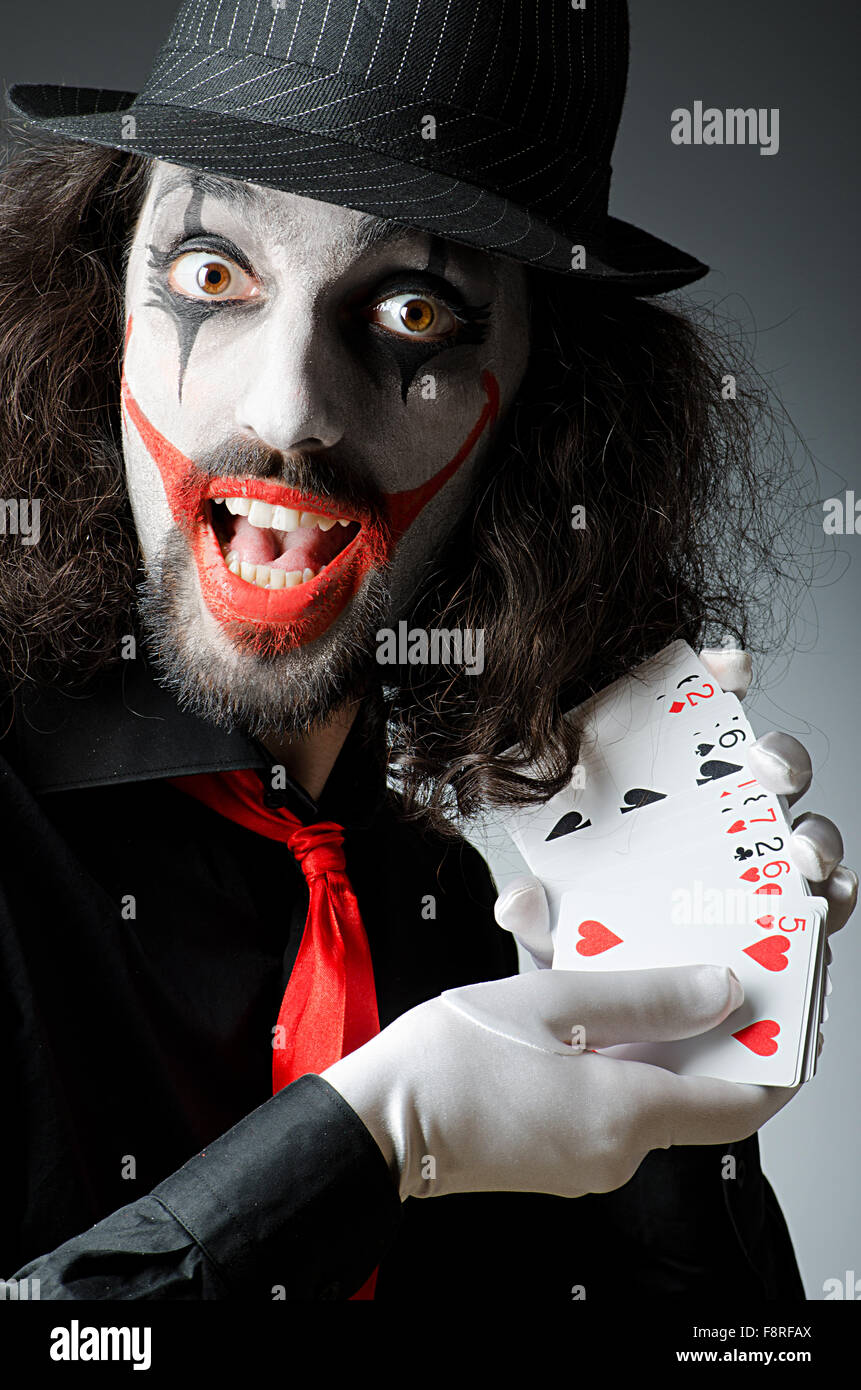Venetian mask playing cards hi-res stock photography and images - Alamy