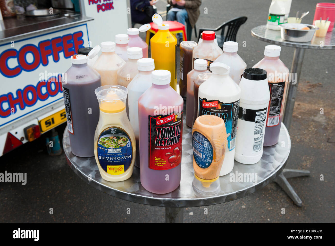 Collection of sauces hi-res stock photography and images - Alamy