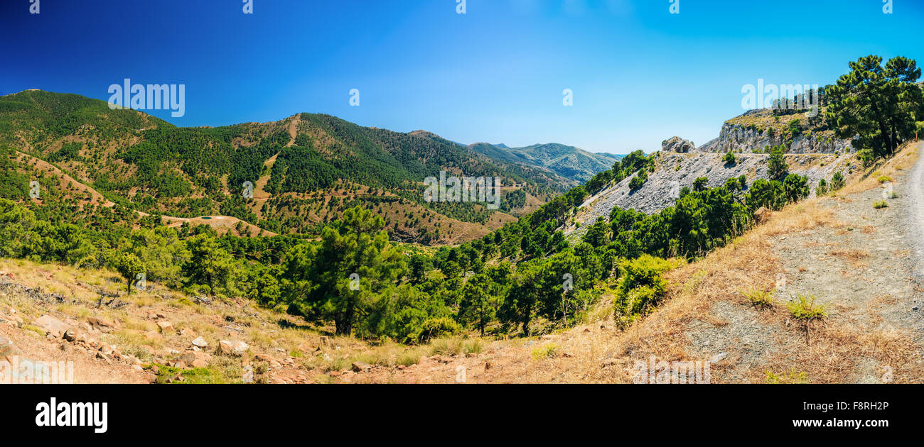 Landscape in malaga hi-res stock photography and images - Alamy