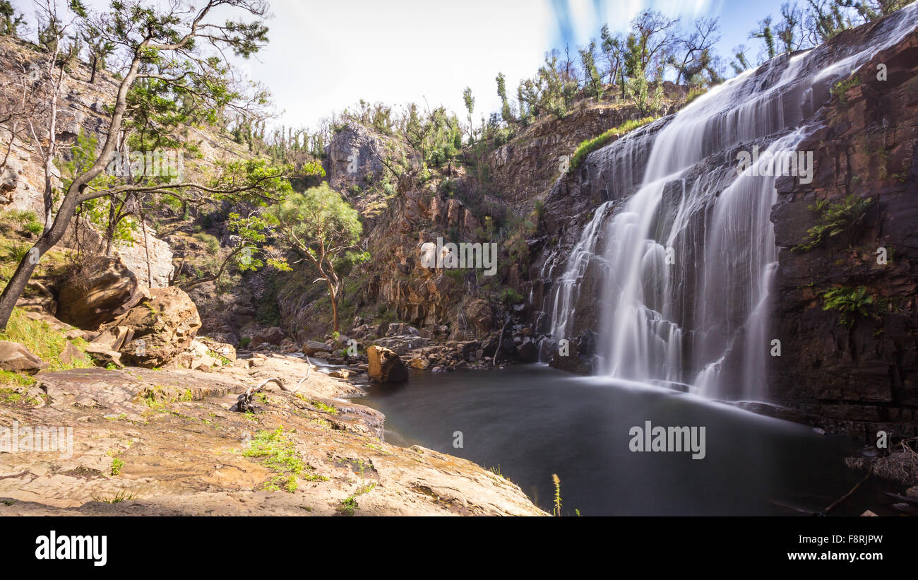 MacKenzie Waterfall, Grampians National Park, Victoria, Australia Stock ...