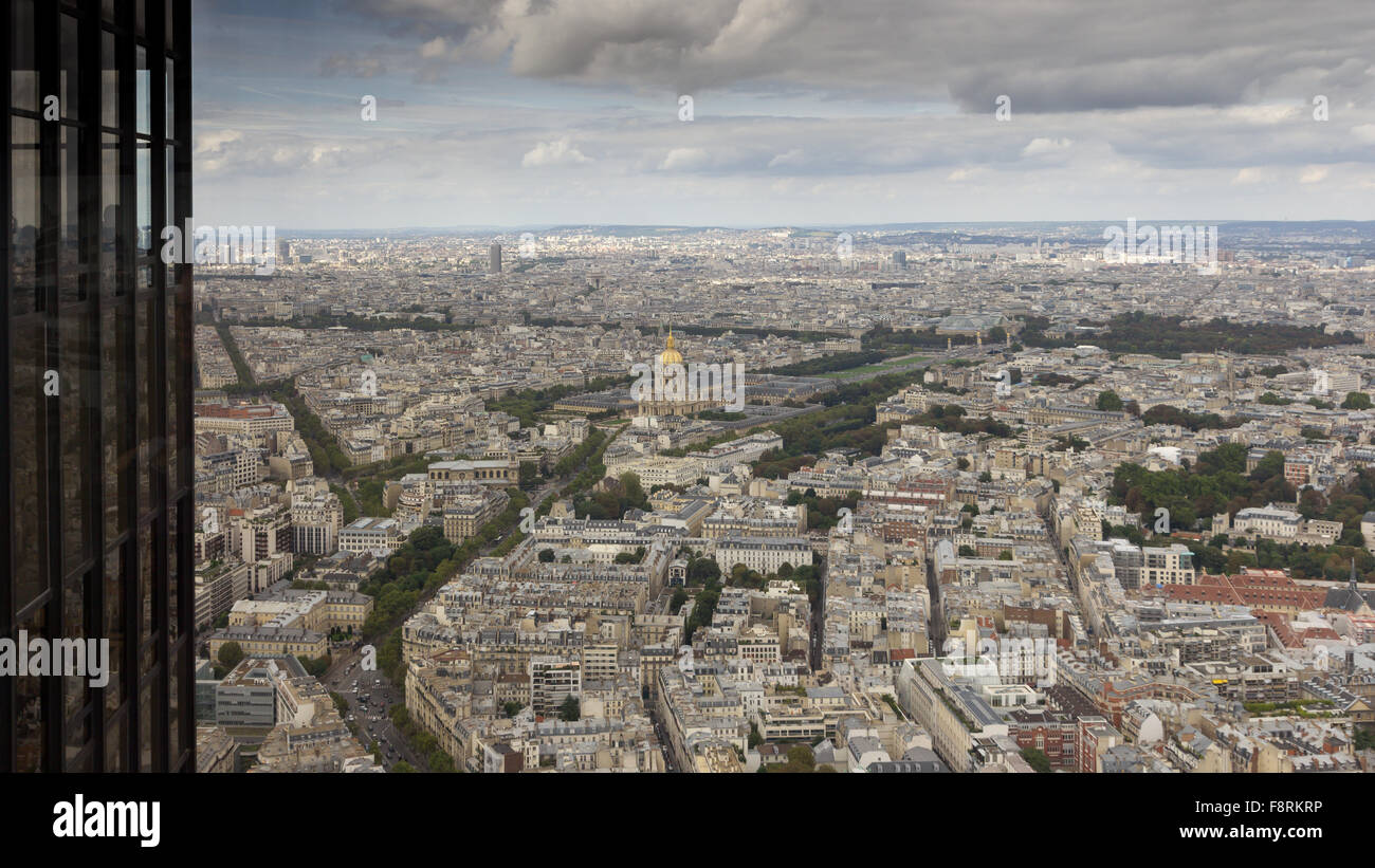 Aerial view of Paris, France Stock Photo - Alamy