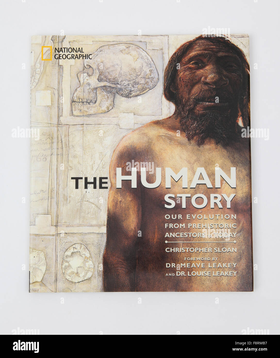 The book -The Human Story, by Christopher Sloan Stock Photo - Alamy