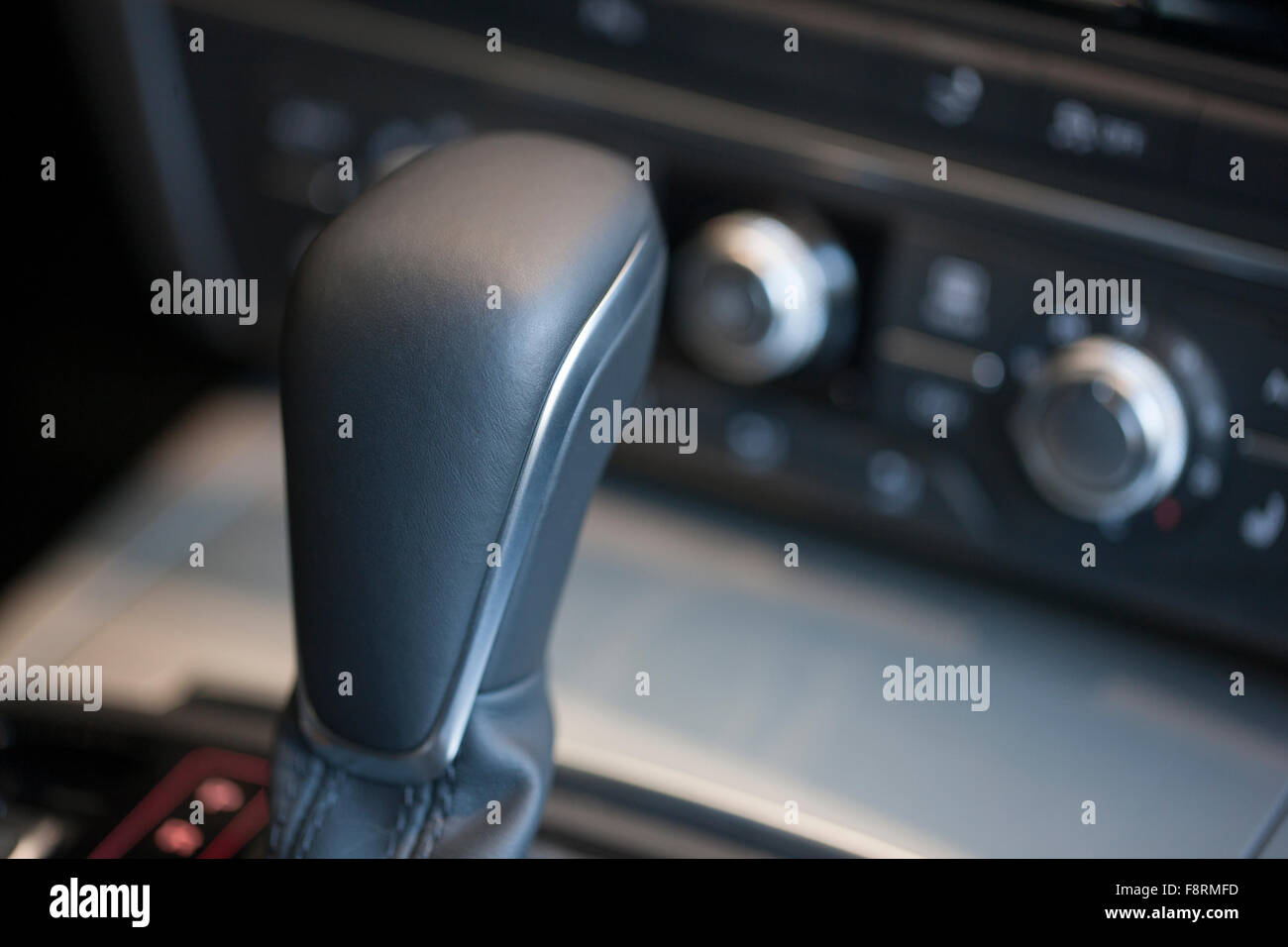 Close up of gearshift in car Stock Photo - Alamy