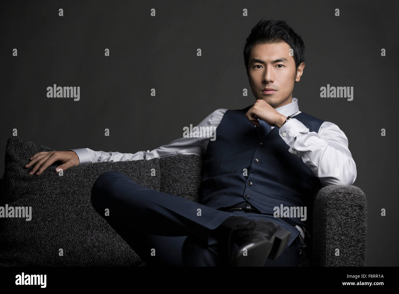 Portrait of confident businessman Stock Photo - Alamy Portrait of confident businessman Stock Photo - Alamy