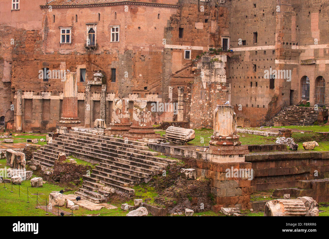 View of Imperial Fora in Rome, Italy Stock Photo - Alamy