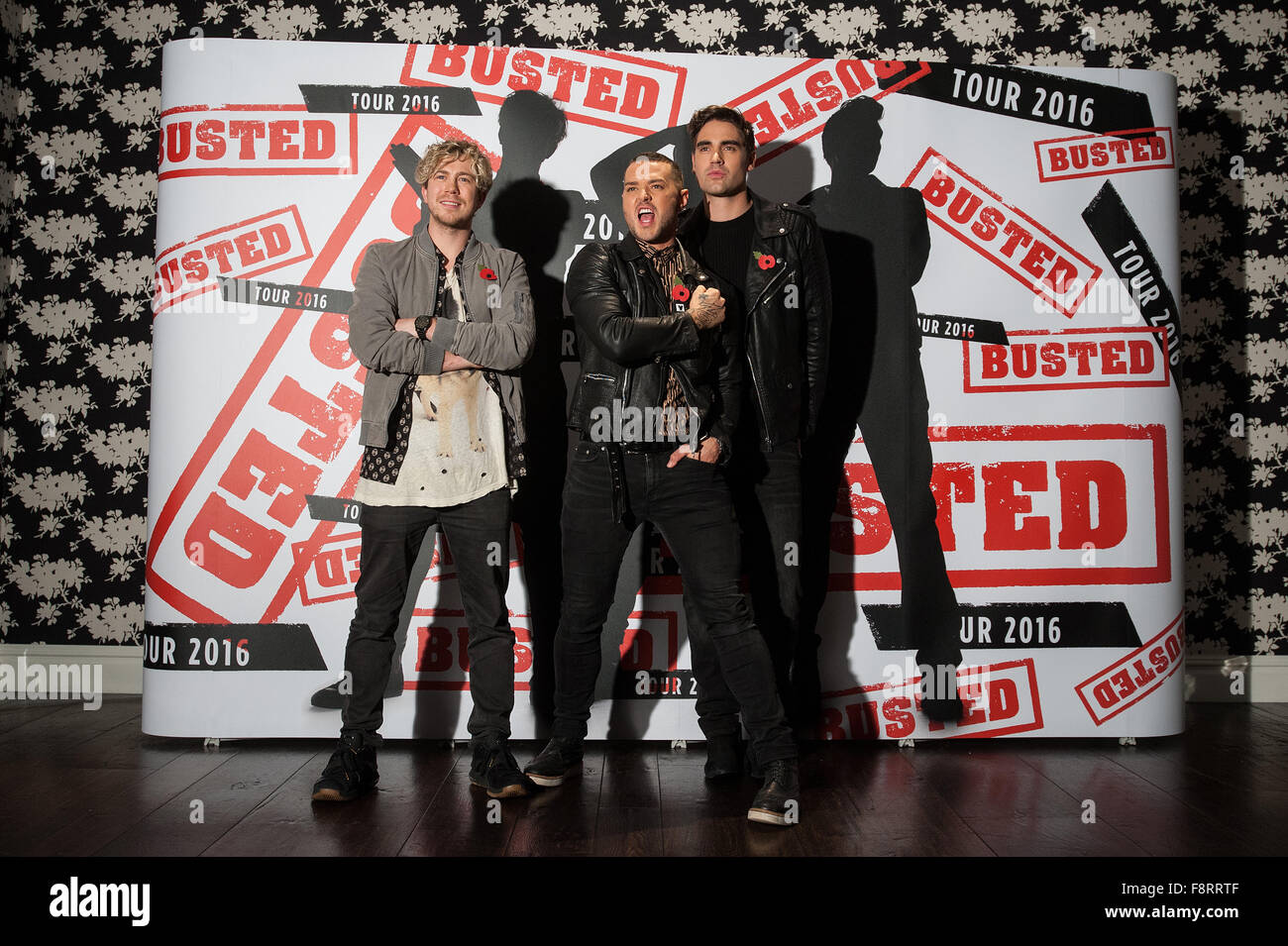 Busted announce their reunion and new tour at the Soho Hotel Featuring ...