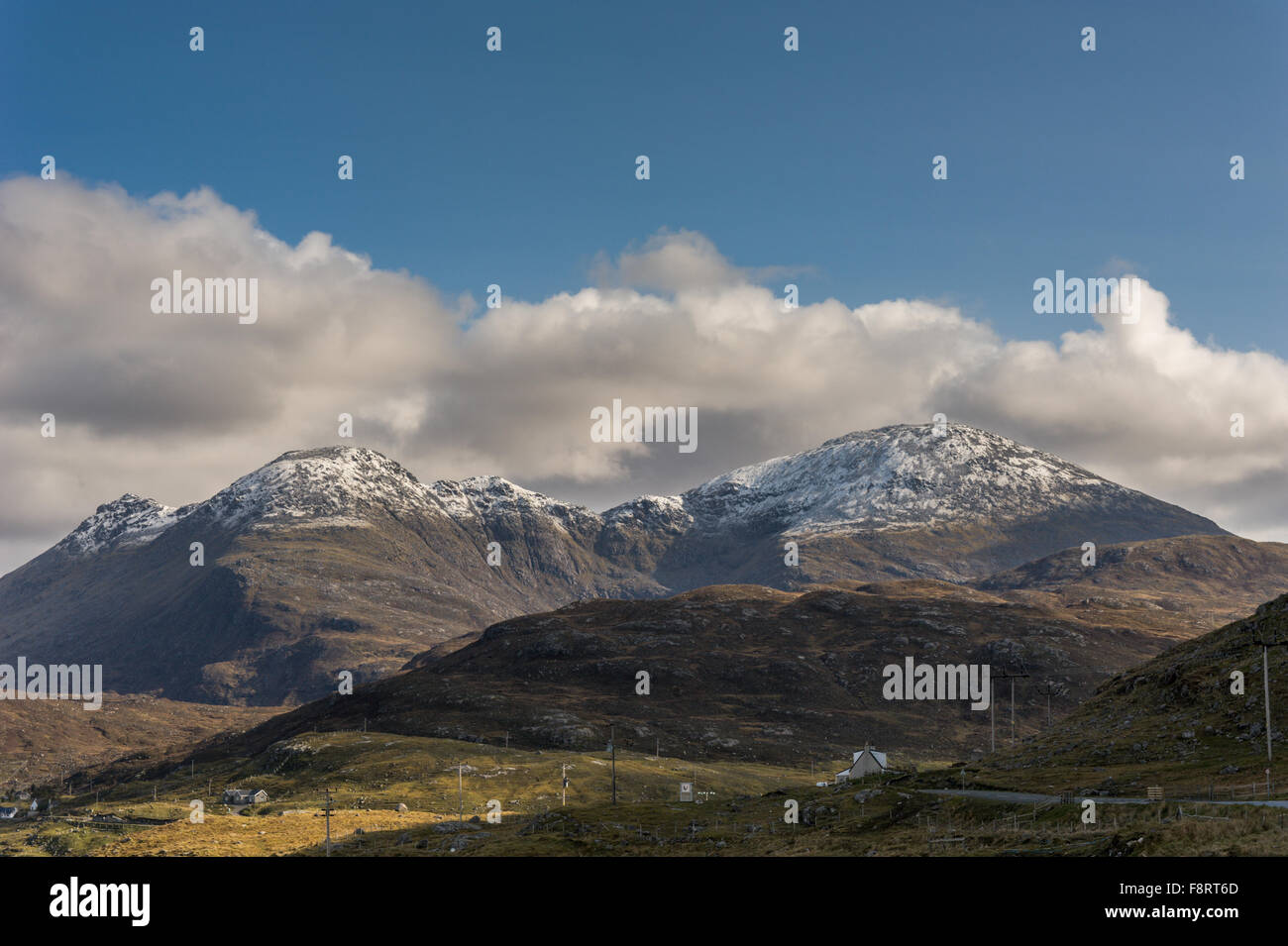 Clisham from Ardhasaig North Harris Stock Photo - Alamy