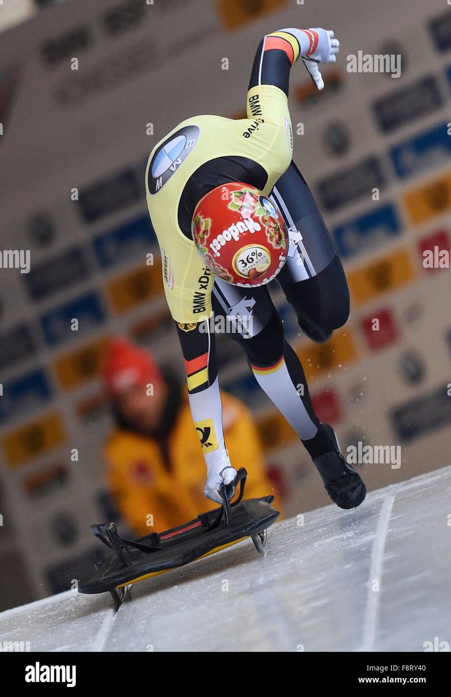 Koenigssee, Germany. 11th Dec, 2015. Tina Hermann of Germany starts ...