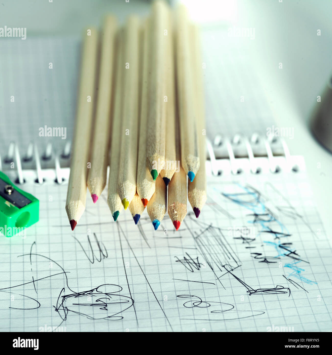 Pencils To Draw Stock Photo - Alamy